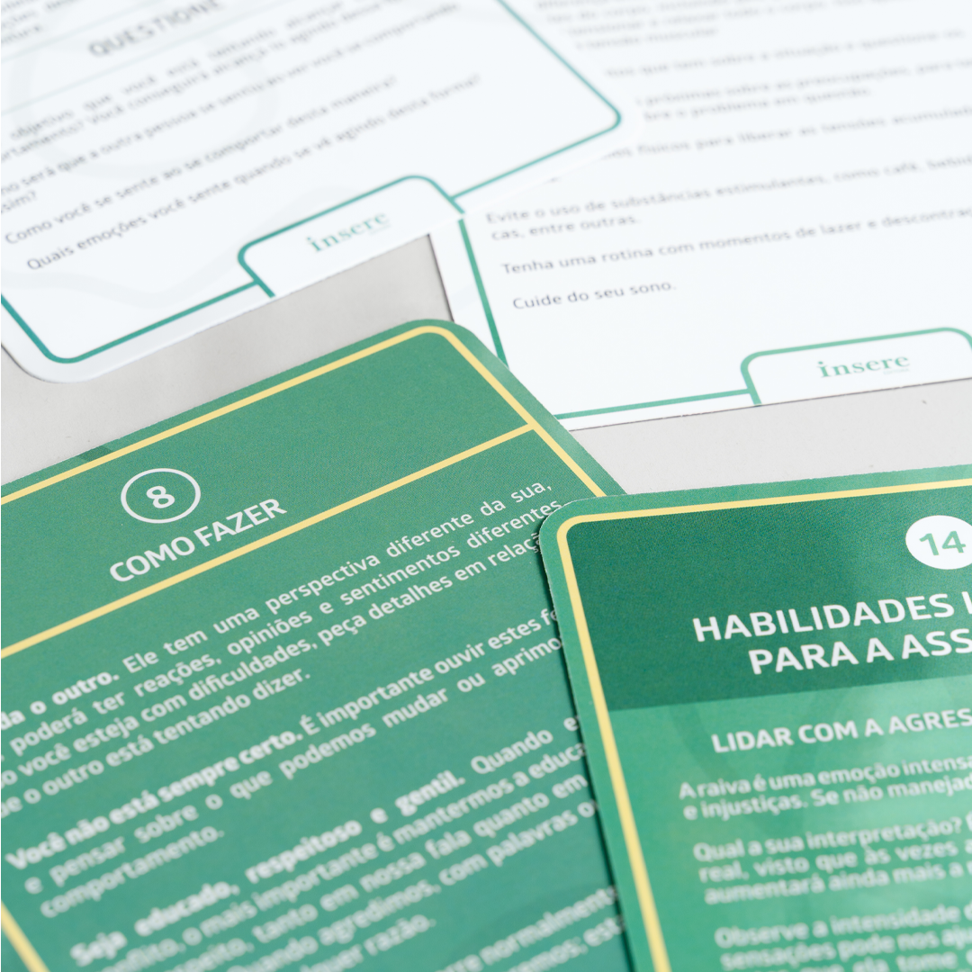 Baralho da Assertividade - Loja Insere