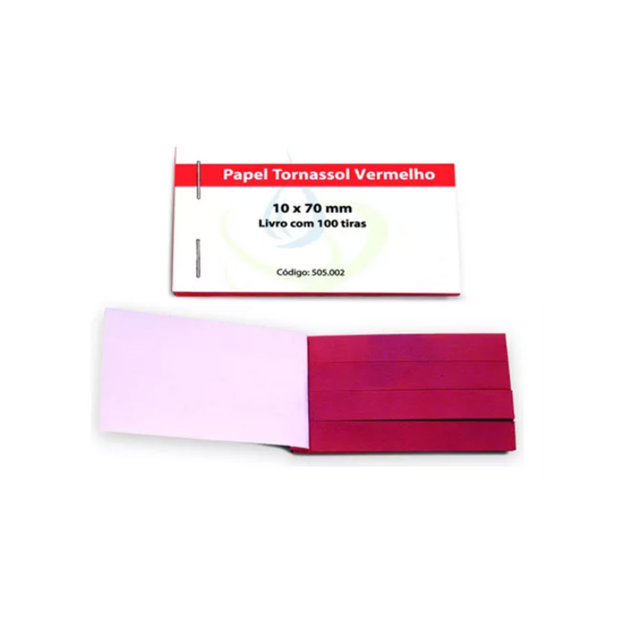 Papel De Tornassol Vermelho E Azul C/ 100 Tiras Cada - Laderquimica ...