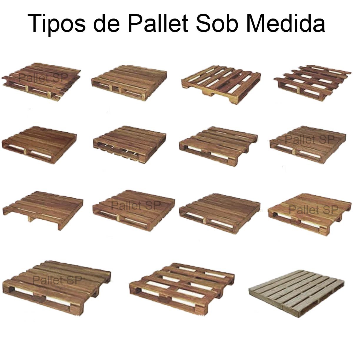 Pallet De Madeira Sob Medida - Pallet SP