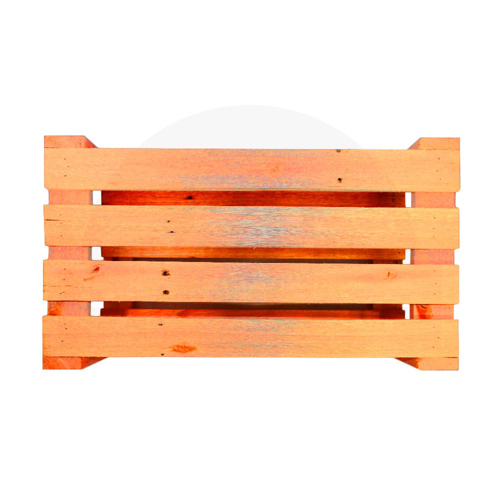 Sapateira Em Madeira Maciça para até 6 Calçados cor Mogno - Pallet SP