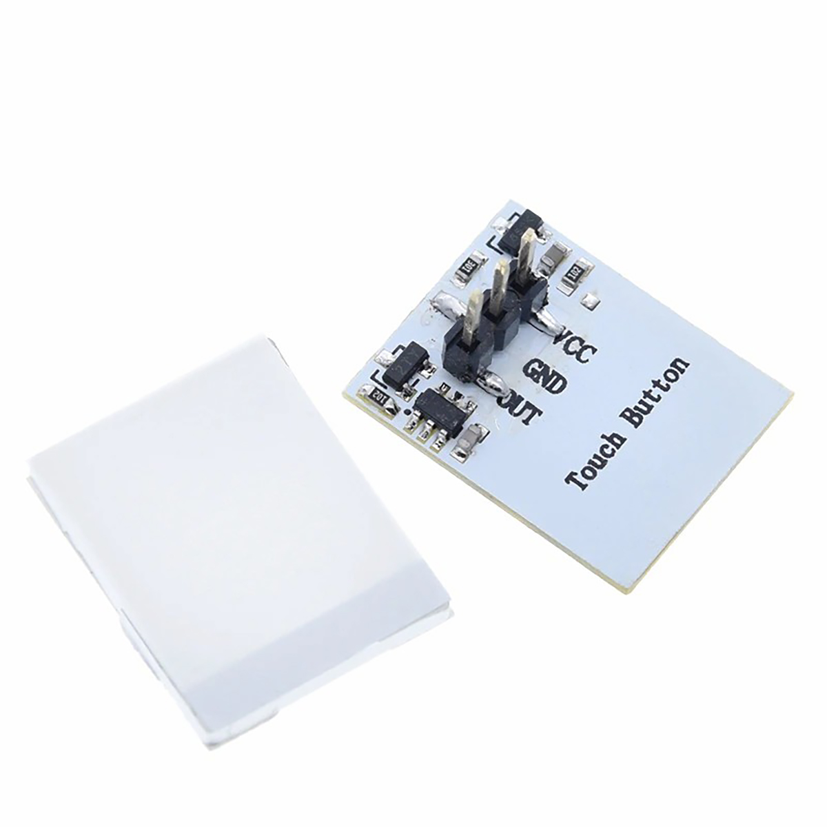Botão Touch Capacitivo HTTM com LED Verde 3,3V - ARDUSHOP Componentes ...
