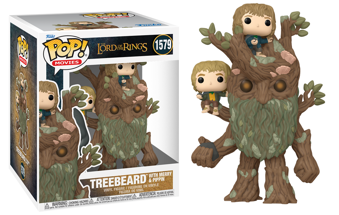 [#Pré-venda] - Funko Pop - Treebeard With Merry Pippin - O Senhor dos ...
