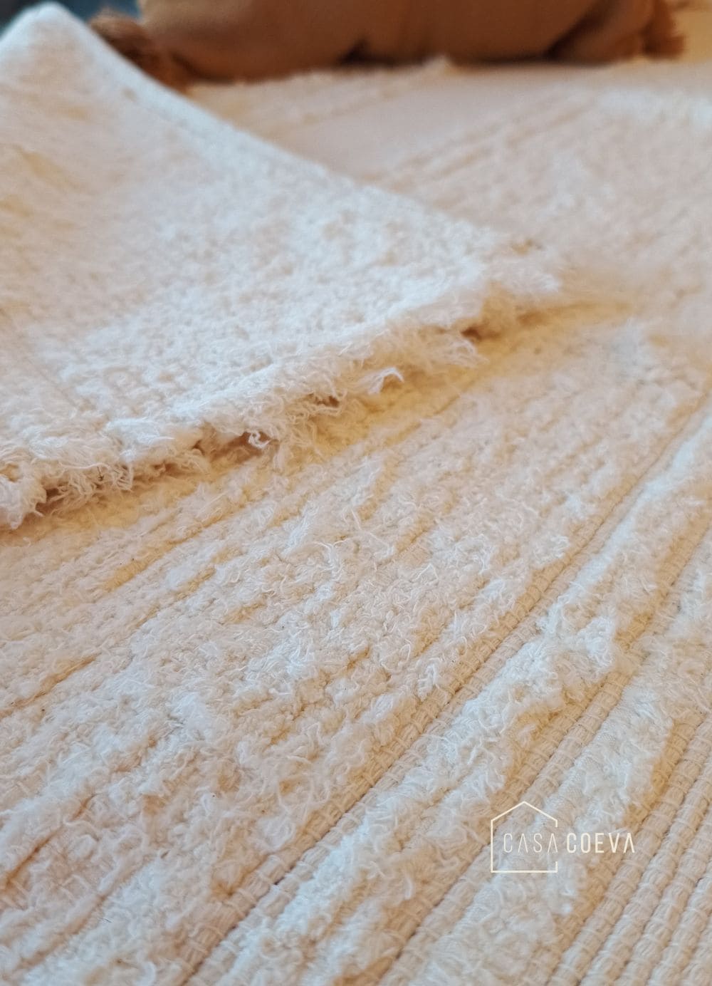 Tapete Peludo Algodão Sala Quarto Lines Max Cru 200 X 300 - Casa Coeva ...