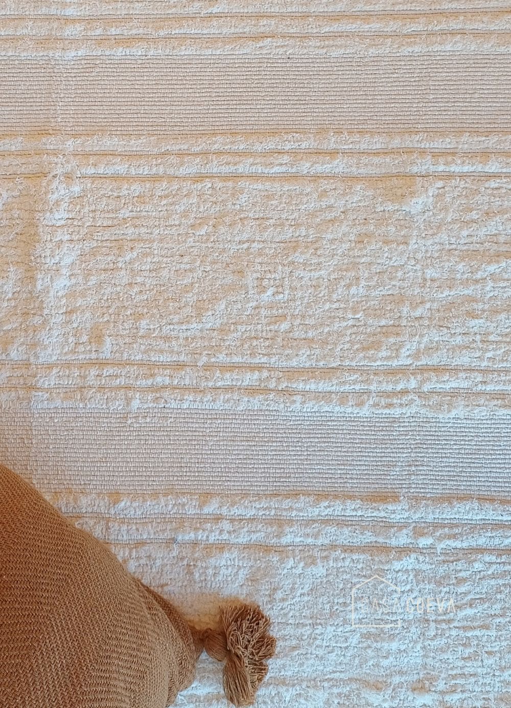 Tapete Peludo Algodão Sala Quarto Lines Max Cru 150 X 200 - Casa Coeva ...