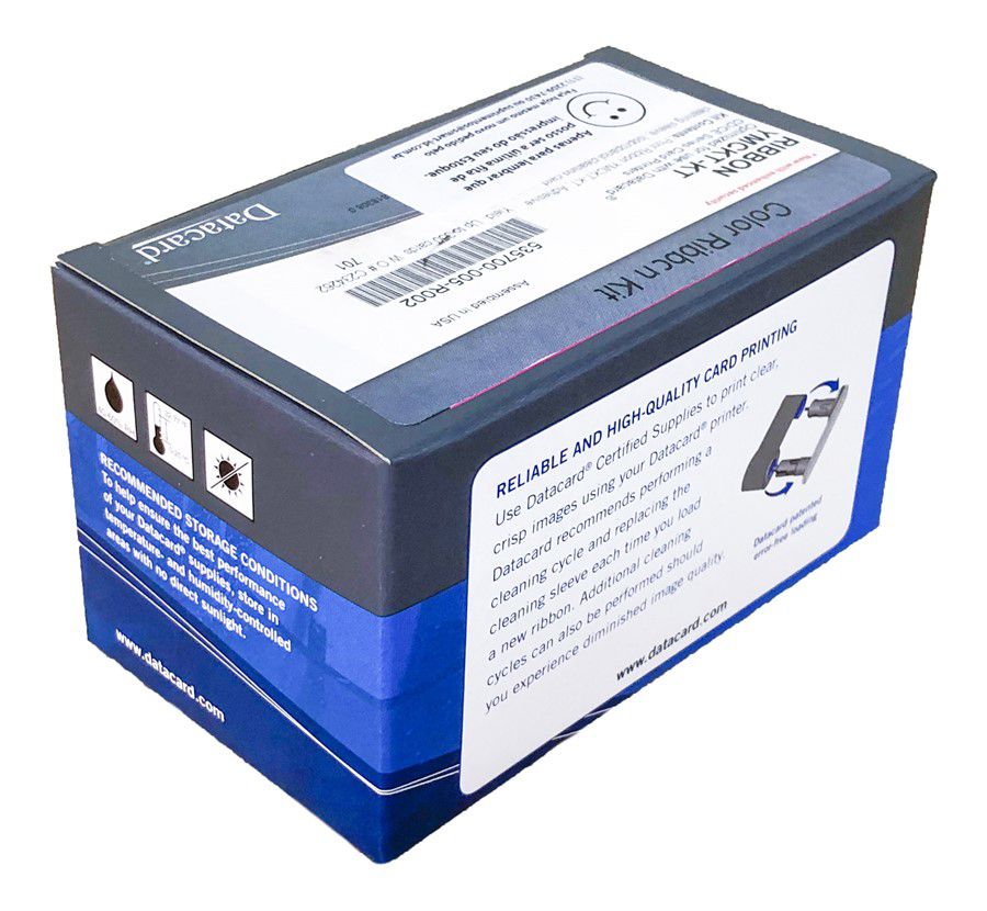 Ribbon Datacard Color Verso Preto 535700-005-R002 CD800 - Smart-ID ...