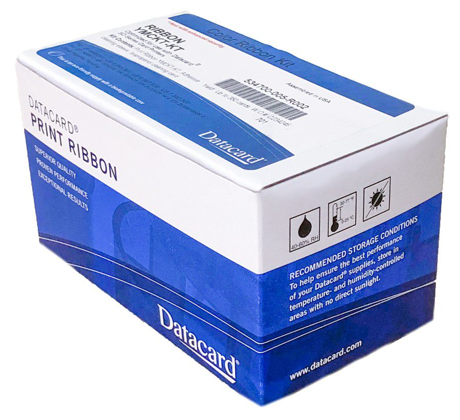 Ribbon Datacard Color Verso Preto 534700-005-R002 SD360 - Smart-ID ...