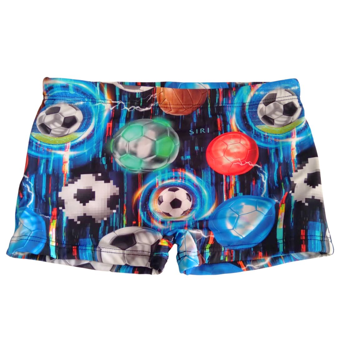 Sunga Estampada Moda Praia Siri Kids 38509 - Se-An Junior - Moda Infantil