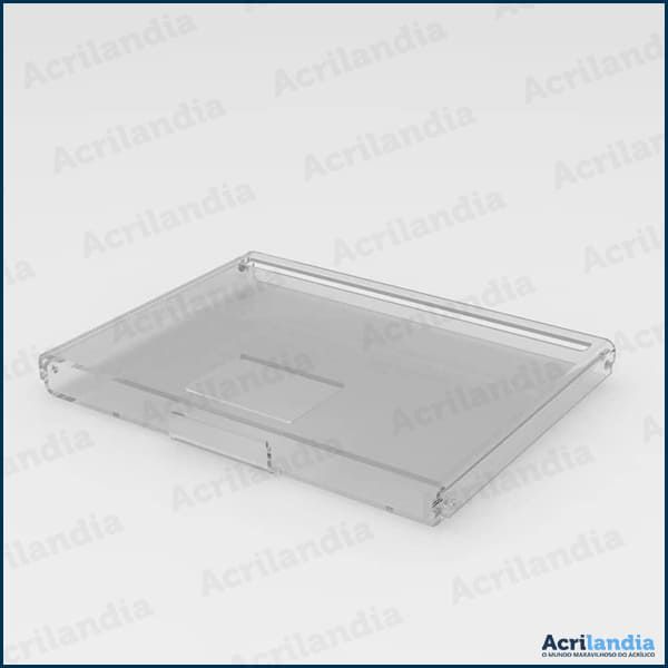 Display Acrílico Protetor para Notebook - Acrilandia - Acrilandia Acrílicos