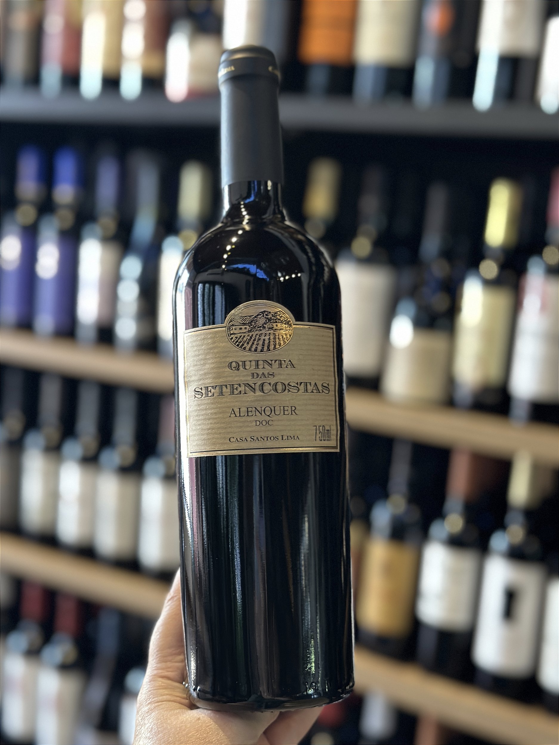 Vinho tinto Quinta das Setencostas Alenquer - www.santaclarita.com.br