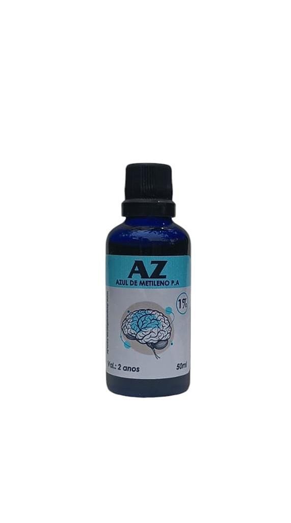 AZ-001 NEURO PLUS (solução de azul de metileno a 1% = 0,5 mg - 50 mL ...