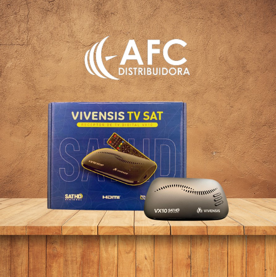 Receptor Vivensis VX10 Sat HD Regional - AFC DISTRIBUIDORA