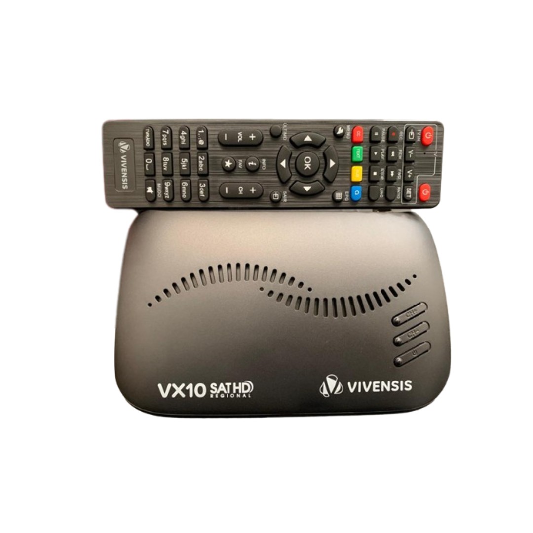 Receptor Vivensis VX10 Sat HD Regional - AFC DISTRIBUIDORA