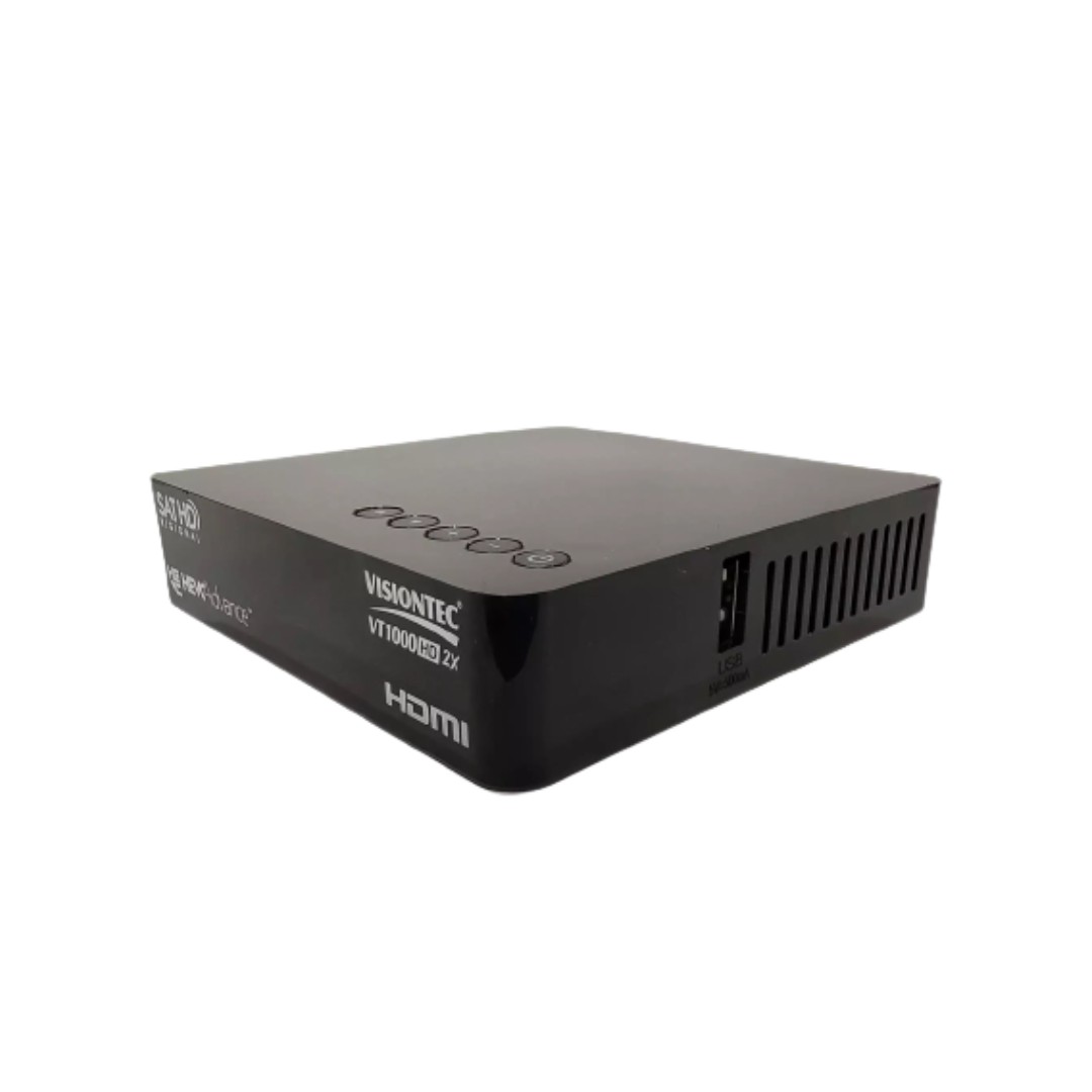 RECEPTOR VT1000 HD 2x SAT HD REGIONAL - VISIONTEC - AFC DISTRIBUIDORA