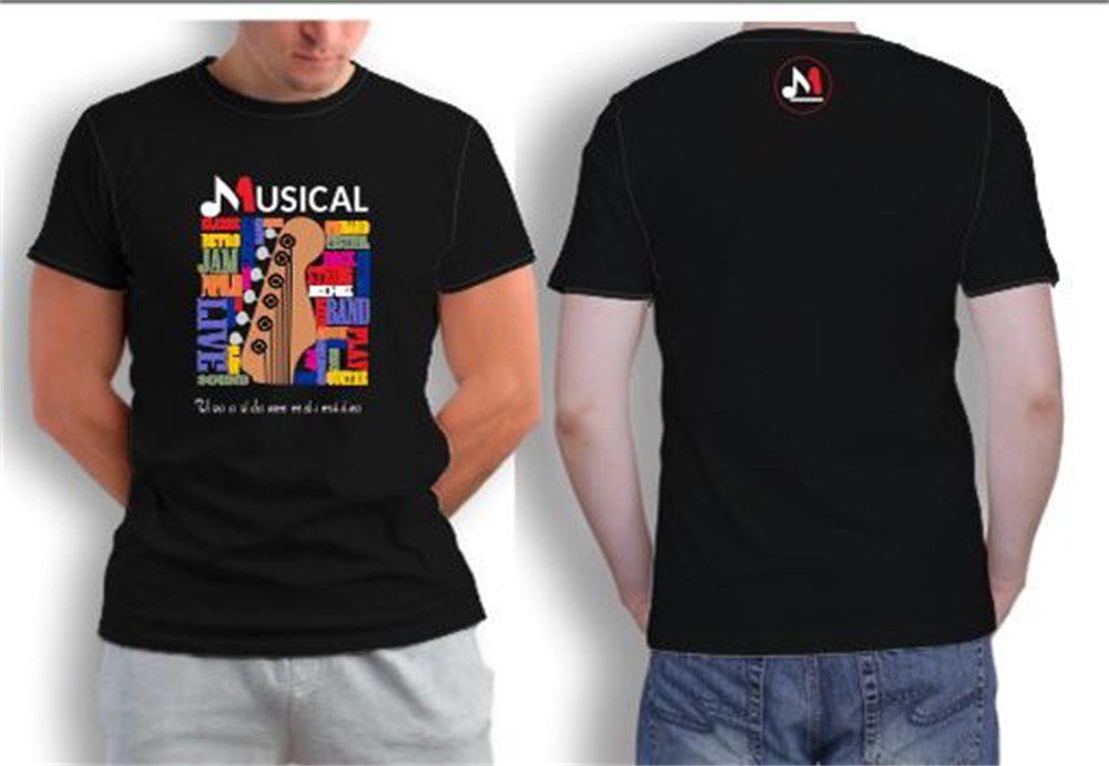 CAMISA MUSICAL - Musical Presente - Instrumentos Musicais e ...