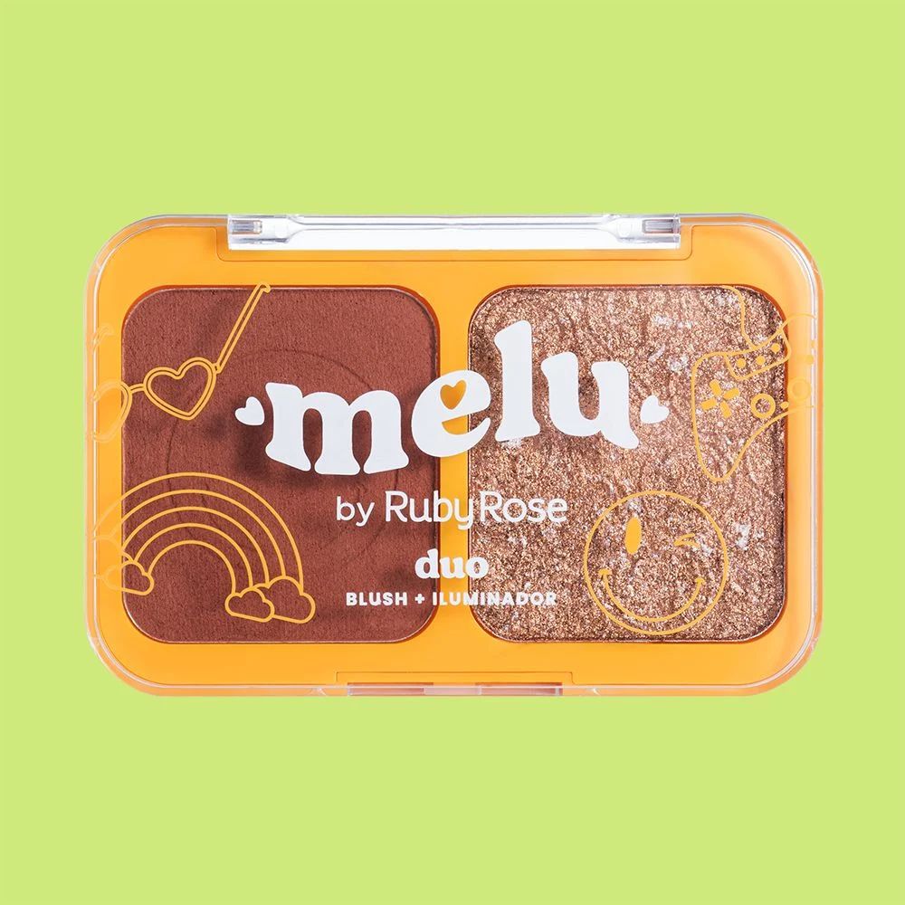 Blush + Iluminador New Rules Dreams - Melu by Ruby Rose - Beauty Makes