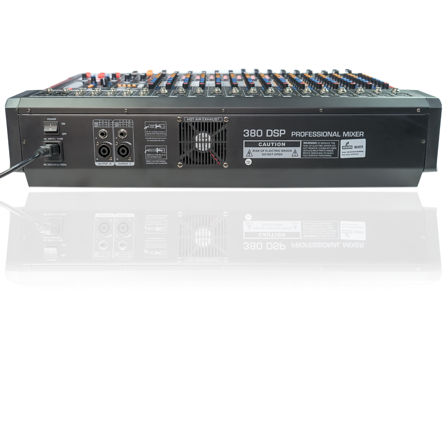 Mesa de som Amplificada Arcano 16 Canais 1100 watts - Rede Discovery ...