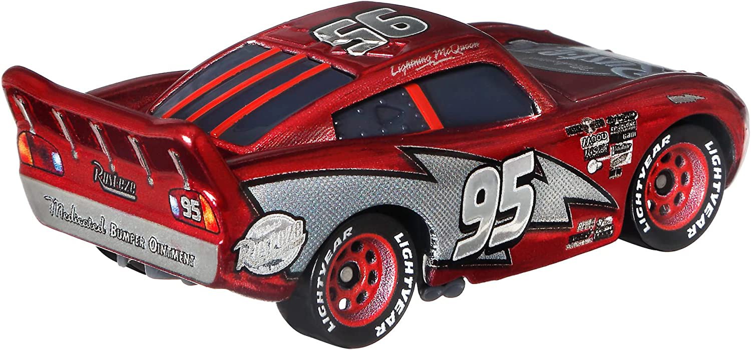 Disney and Pixar Cars Racing Red Lightning McQueen - Minicars Brasil