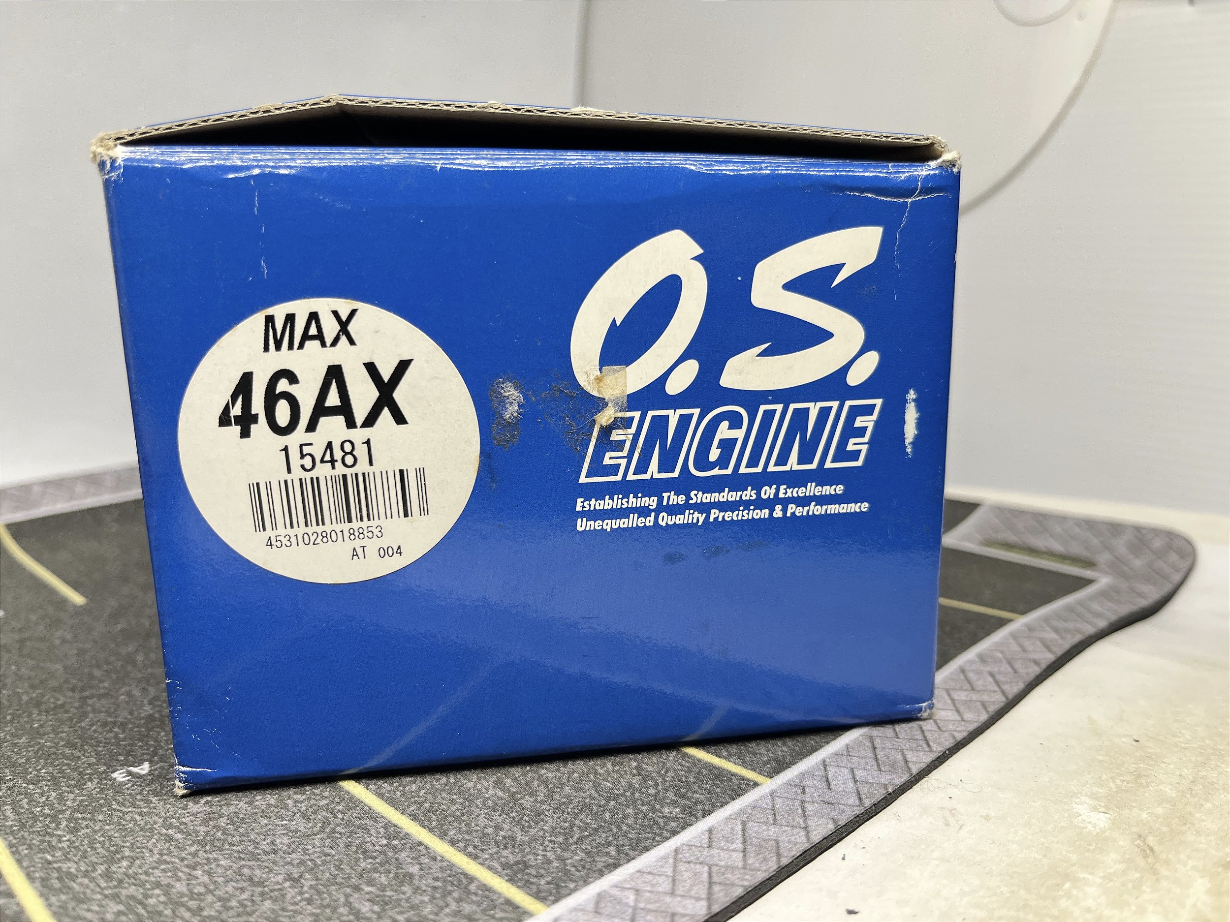 Motor OS Engine - 46ax-Max - Glow - Minicars Brasil