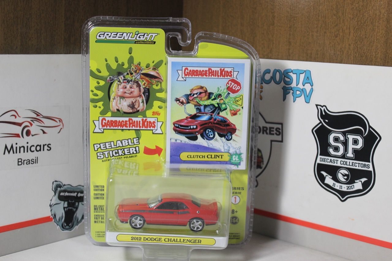 2012 Dodge Challenger - Garbage Pail Kids 1 - Minicars Brasil