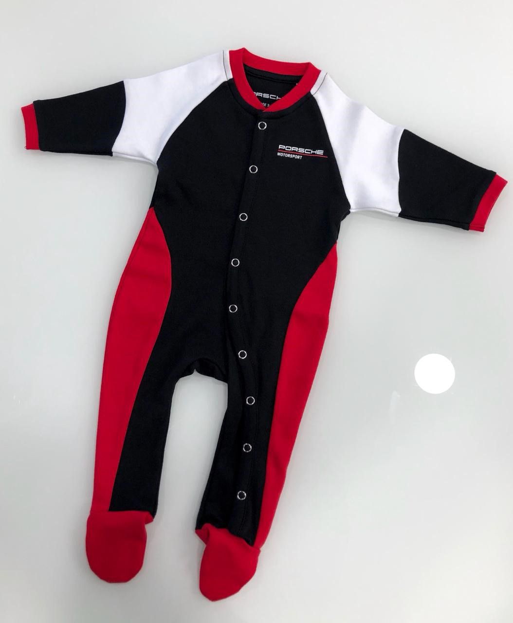 Macacao Baby MotorSPort - Boutique Porsche Center Belo Horizonte