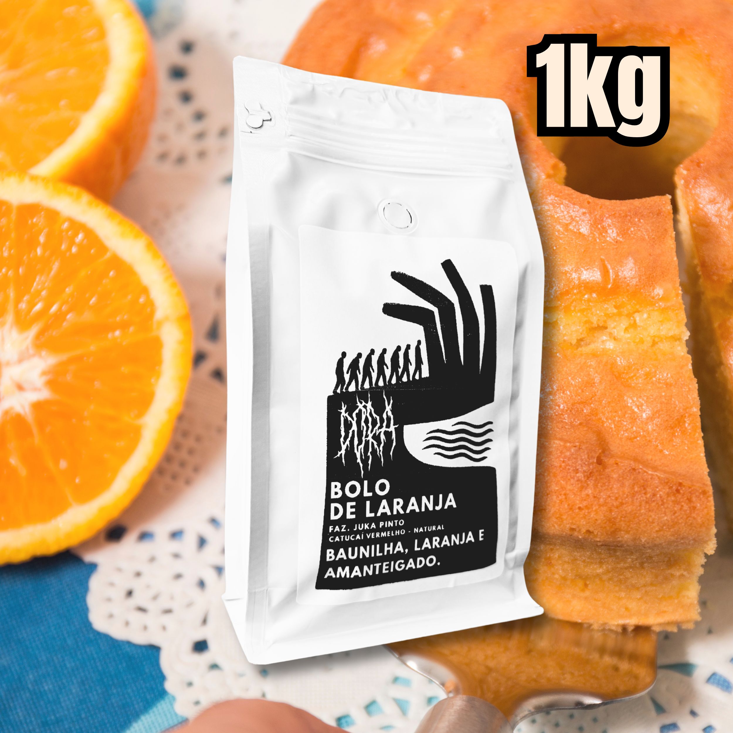 KILÃO CAFÉ BOLO DE LARANJA - FRETE GRÁTIS - Dora Coffee Roaster