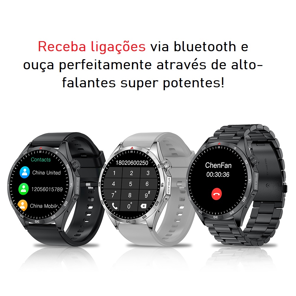 Smartwatch Relógio Bluetooth Digital Inteligente Pró Fitness ...