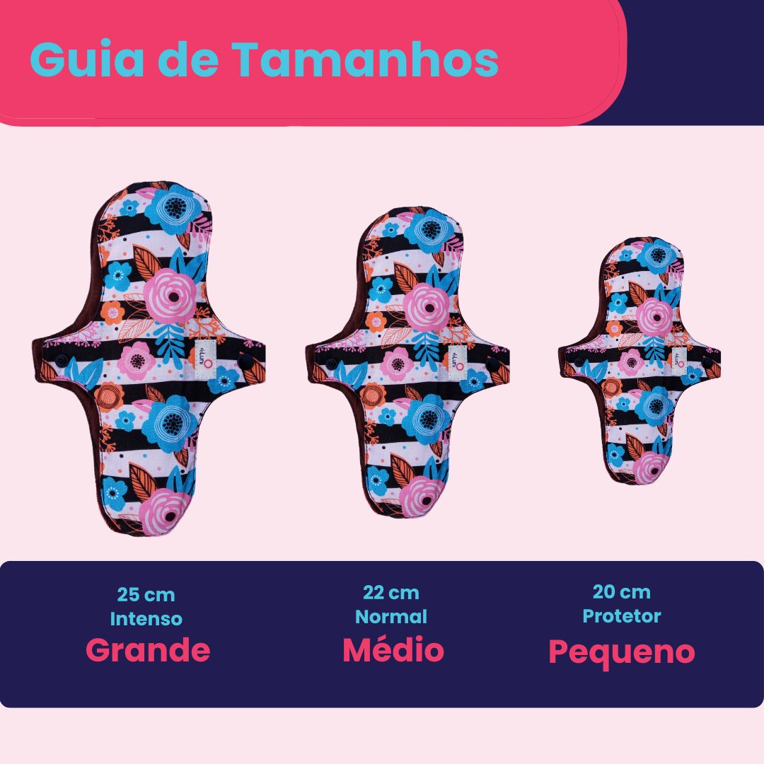 Absorvente Ecológico e Reutilizável - Canto Eco - Produtos Sustentáveis ...