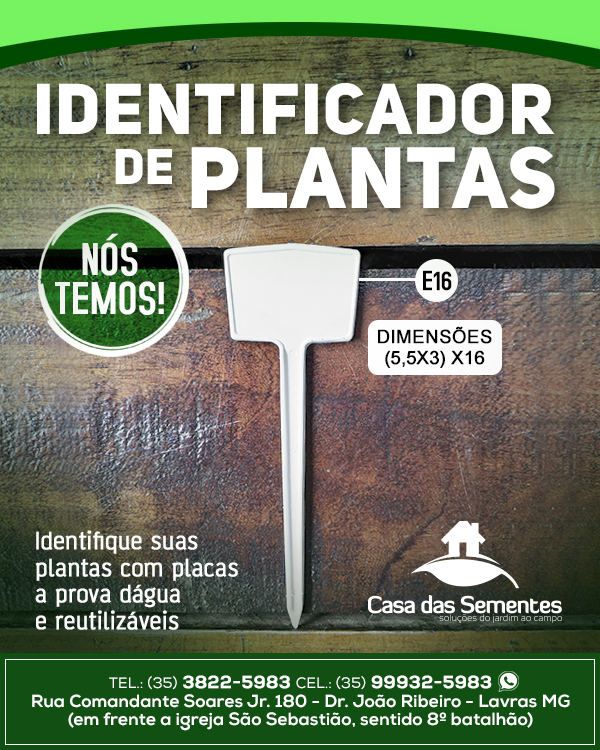 PLACA IDENTIFICAÇÃO, MATERIAL: PLÁSTICO, COMPRIMENTO: 53 MM, ALTURA ...