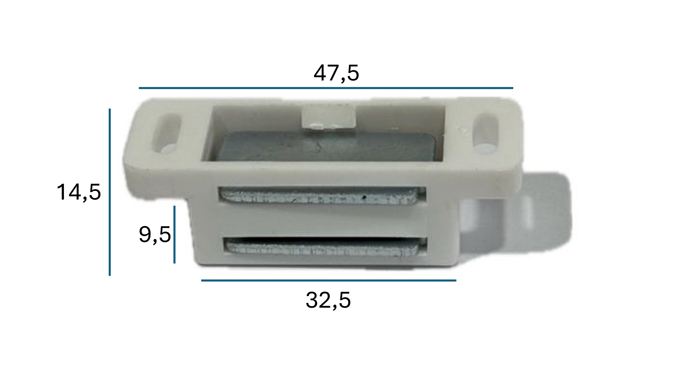 Fecho Magnético para Portas e Gavetas - Loja Koimas | Produtos Magnéticos