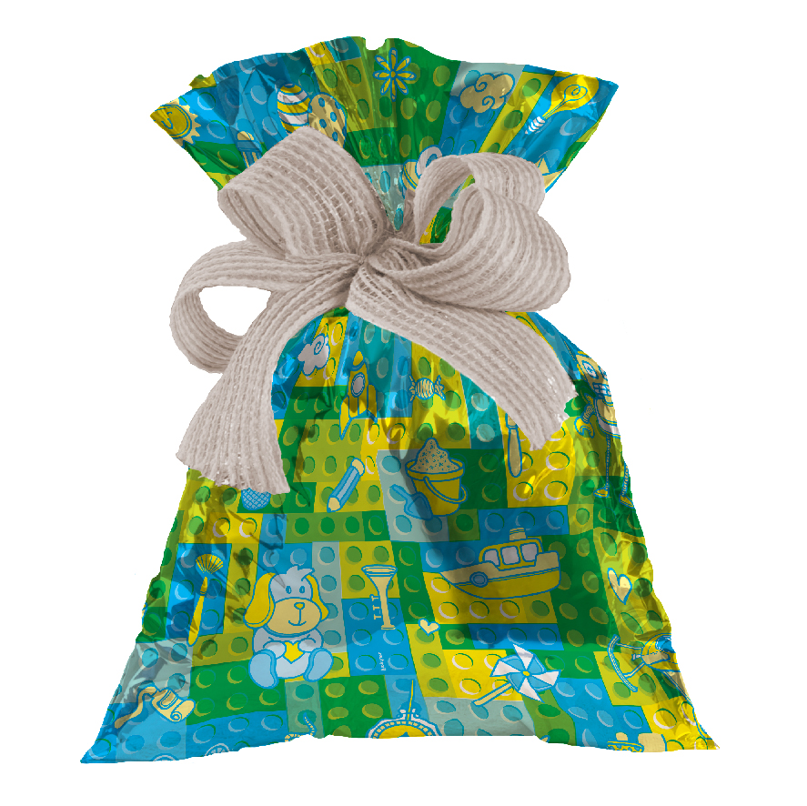 Saco Para Presente Metalizado Festa 25x35cm 50 Unidades - Saco de ...