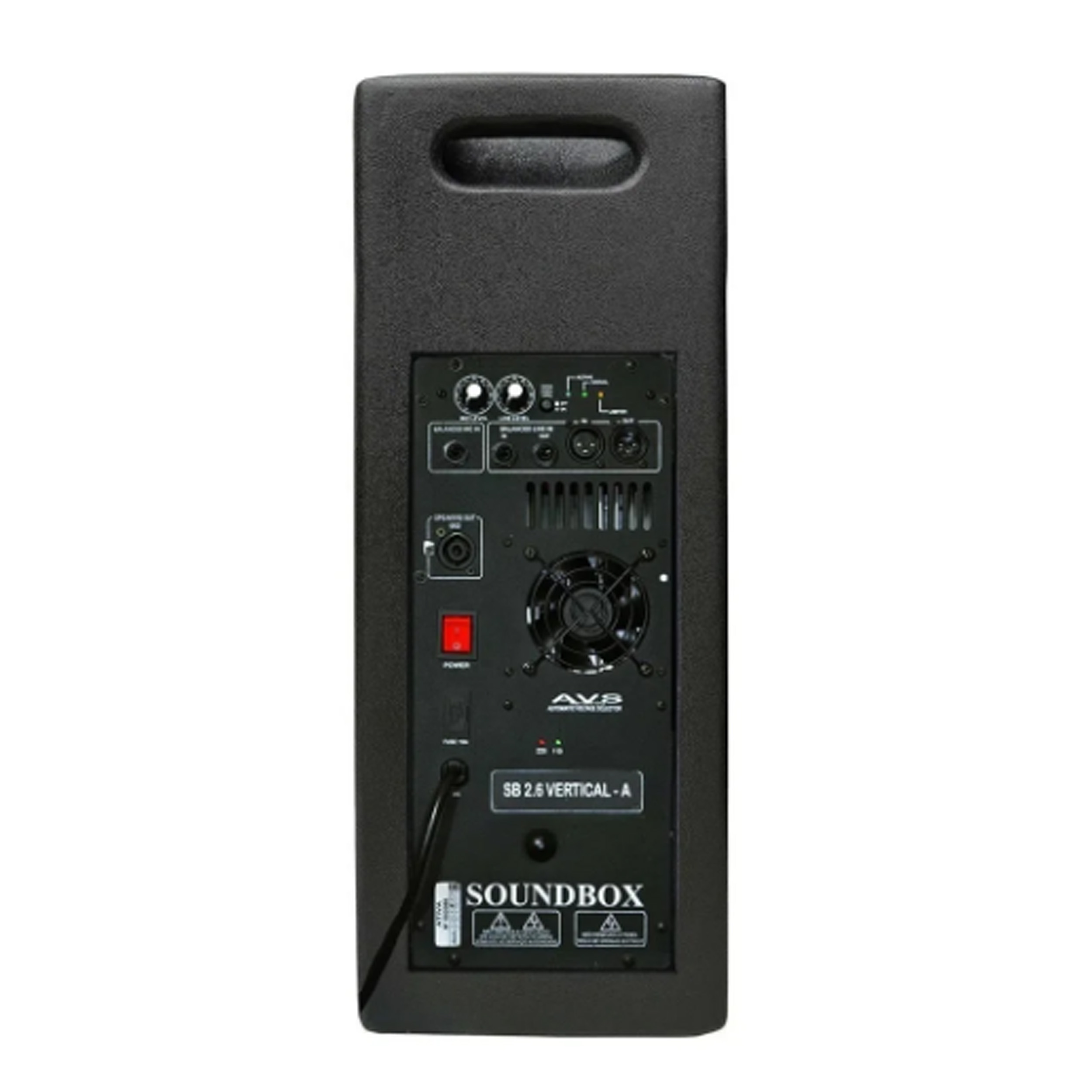 Caixa de Som Vertical Ativa - R2 Luz | Iluminação Profissional