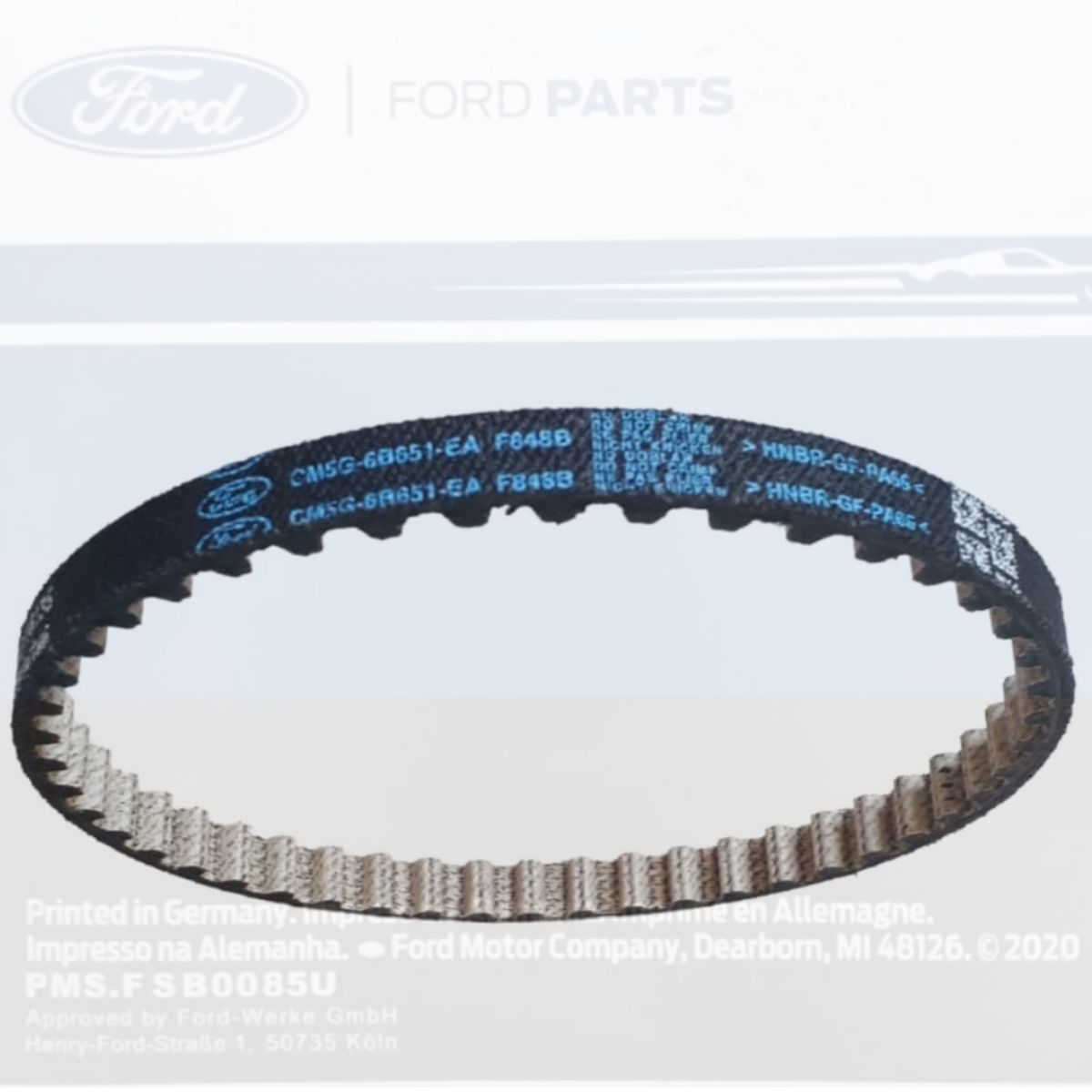 correia bomba oleo motor ka 1.0 2015 2016 2017 2018 2021 3 cilindros ...