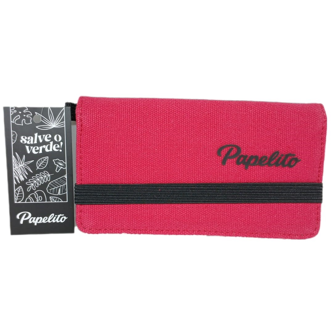 Tabaqueira Papelito Vermelha - Unidade - Adoromato Headshop & Tabacaria