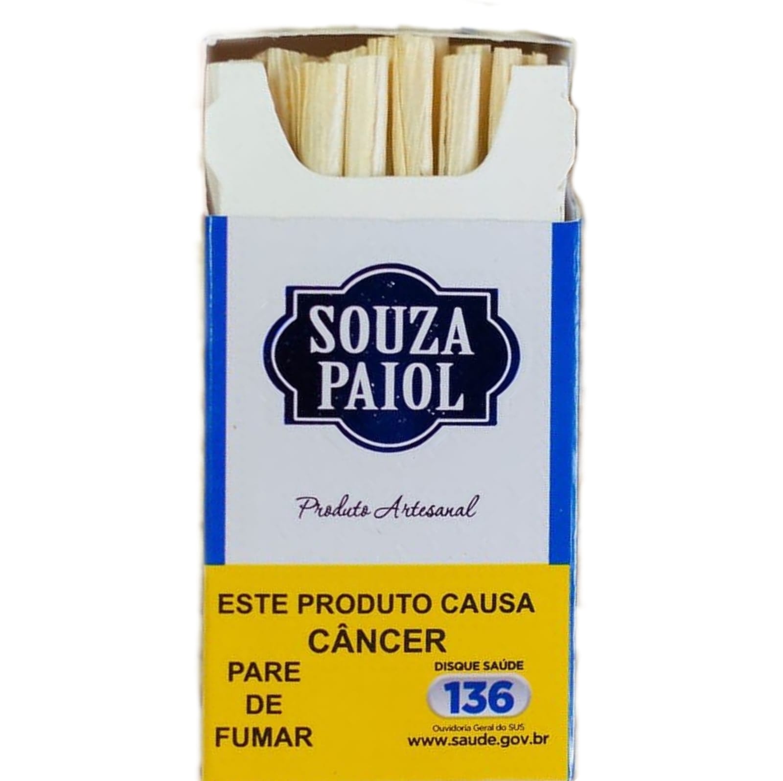 Cigarro de Palha Souza Paiol Tradicional - Display 10 un - Adoromato ...
