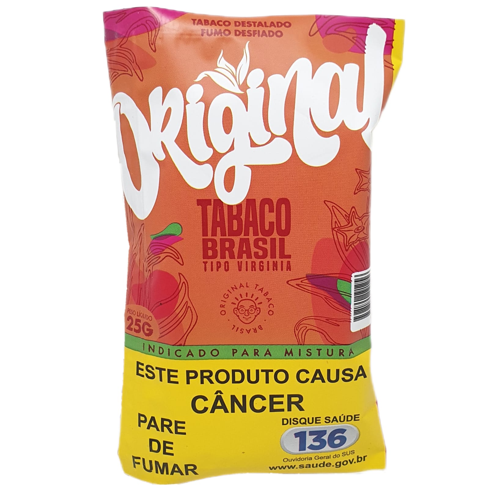 Tabaco Bem Bolado Original Virginia 25g - Display 5 un - Adoromato ...