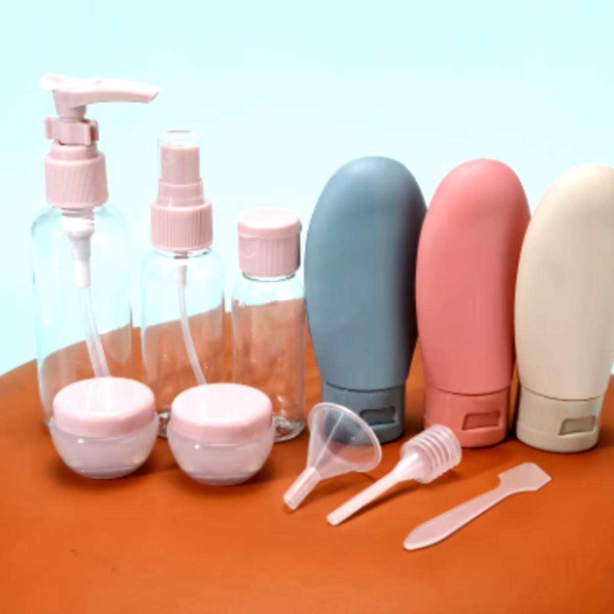 Kit Viagem 10 Peças Frasco Pote Spray Higiene Pessoal - Hello Chic ...