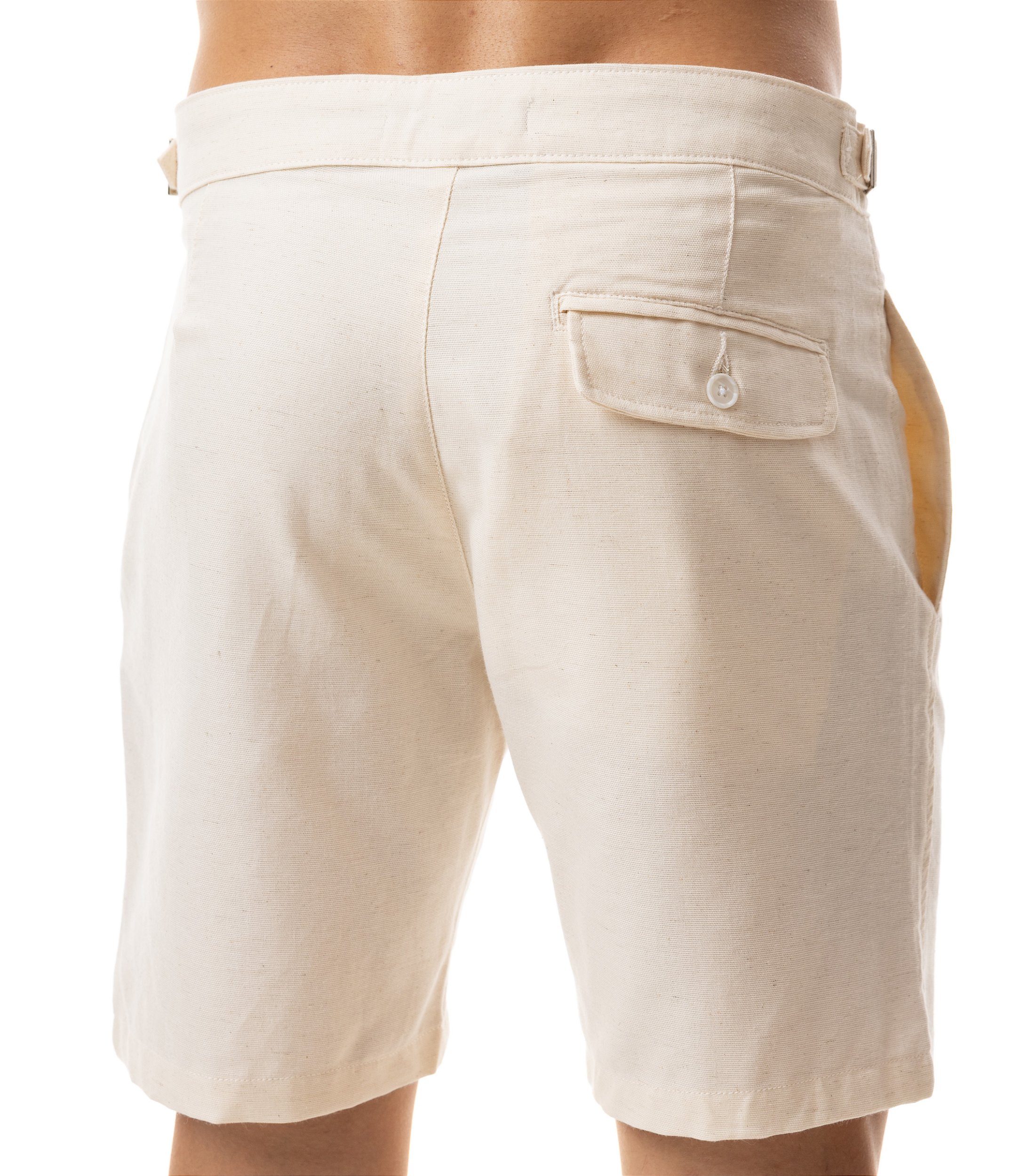 Bermuda myr alfaiataria com regulagem - MYROFICIAL