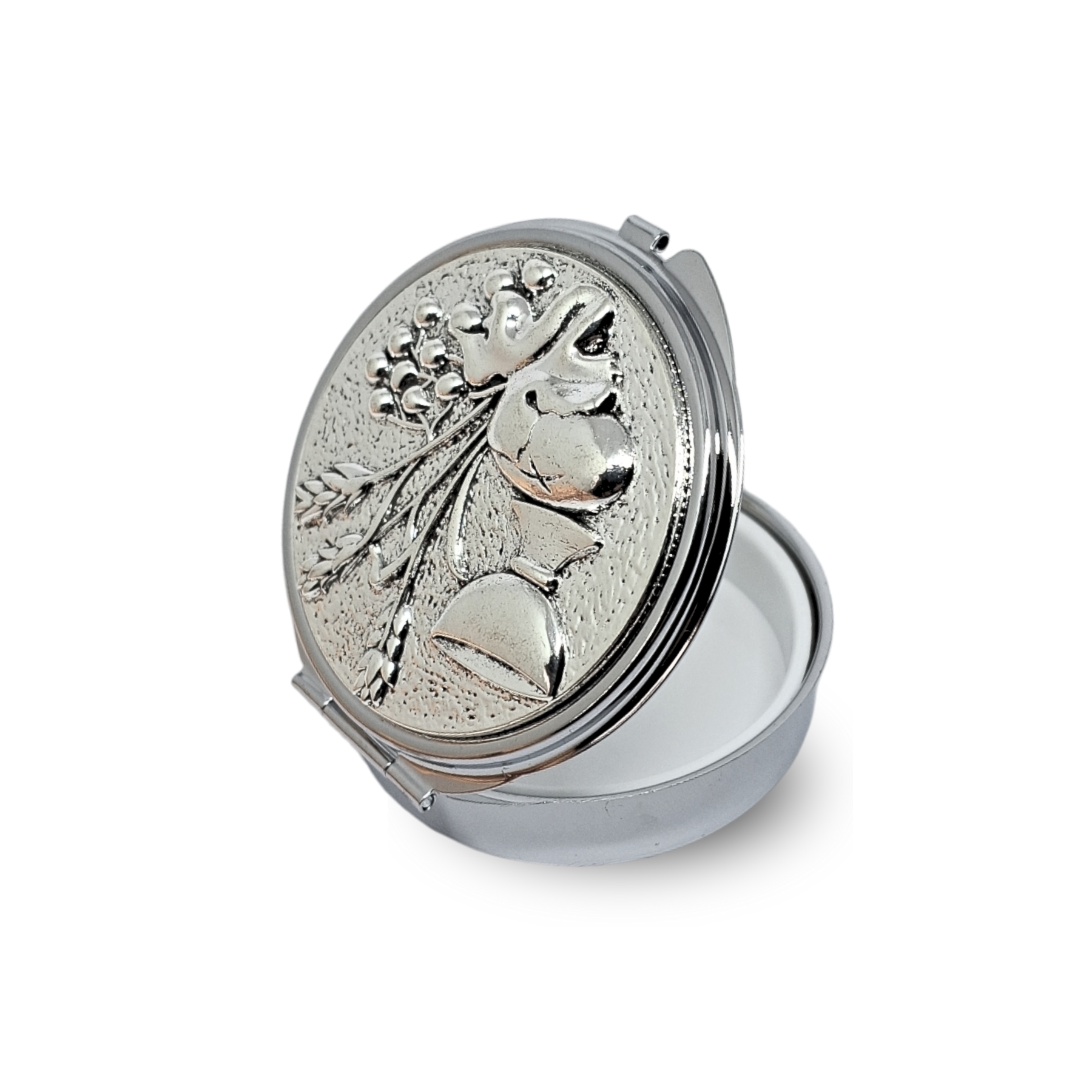Teca Porta Hóstia Grande de Metal para Hóstias Até 5,2cm Atacado ...