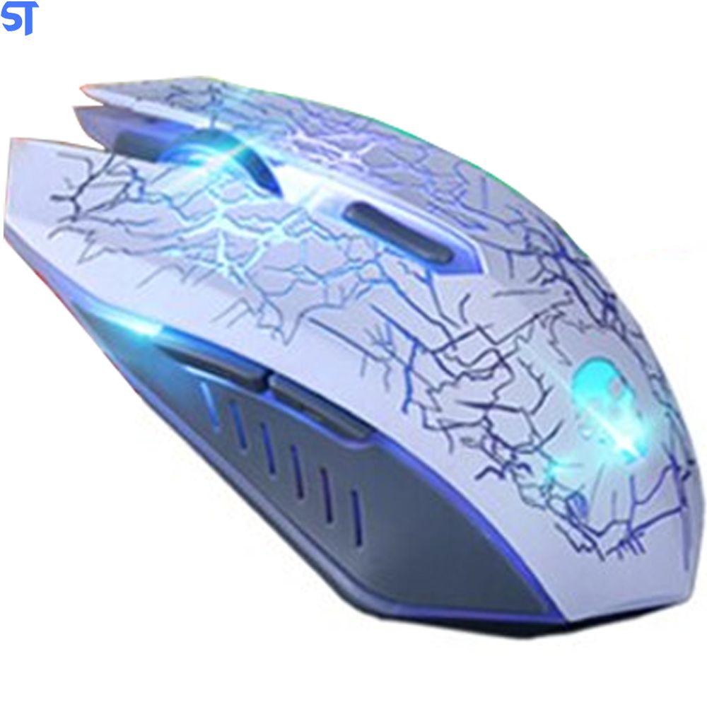 Kit Gamer Teclado, Mouse e Mousepad Kuiyn T6 - Branco - SobralTech