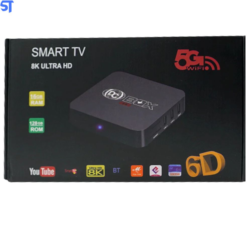 Receptor TV Box DC Box 8K / 128GB / 16GB RAM / Ultra HK / Android 9.0 ...