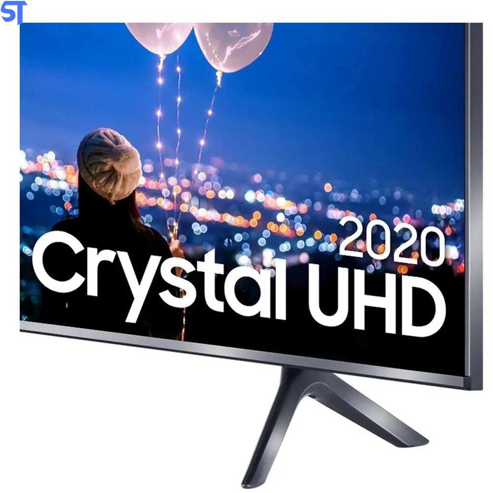 Smart TV Crystal UHD 4K LED 50” Samsung - 50TU8000 Wi-Fi Bluetooth HDR 3 HDMI 2 USB - SobralTech