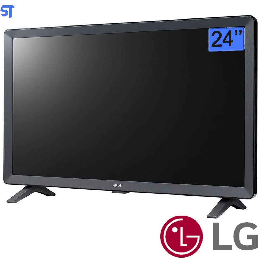 Smart Tv LG 24" LED 24TL520S - 24" Monitor Wi-Fi Webos 3.5 Dtv Machine ...