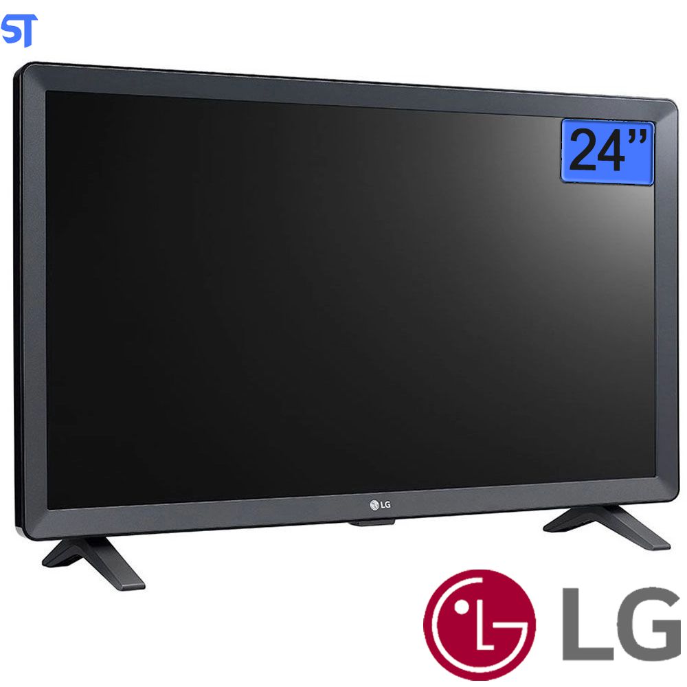 Smart Tv LG 24" LED 24TL520S - 24" Monitor Wi-Fi Webos 3.5 Dtv Machine ...