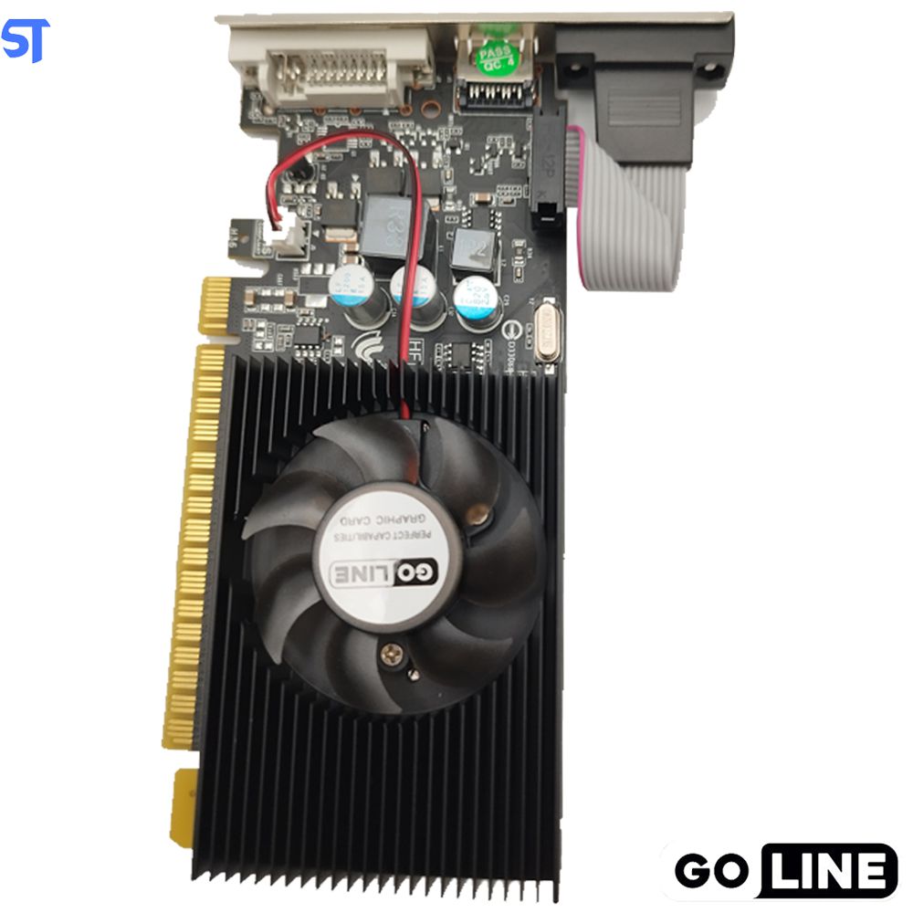 Placa de Vídeo Goline GT 210 1GB-64 Bits / DDR3 HDMi- VGA-DVI - SobralTech