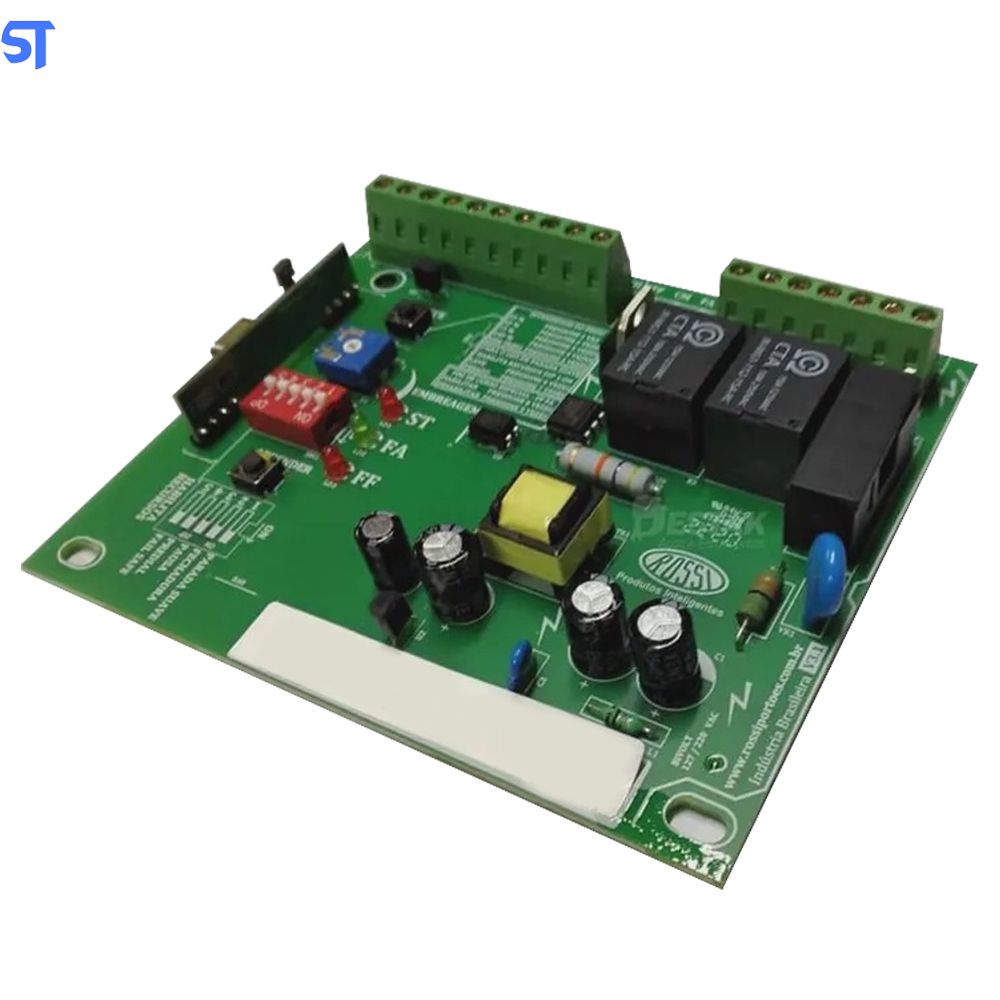 Placa Central de Comando para Motor de Portão Inter Dig Rossi CM NKXH30 ... Placa Central de Comando para Motor de Portão Inter Dig Rossi CM NKXH30 ...