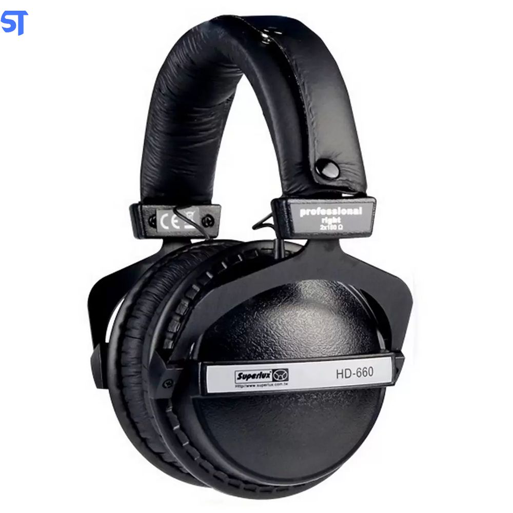 Fone de Ouvido Superlux HD660 Profissional Monitoramento - SobralTech