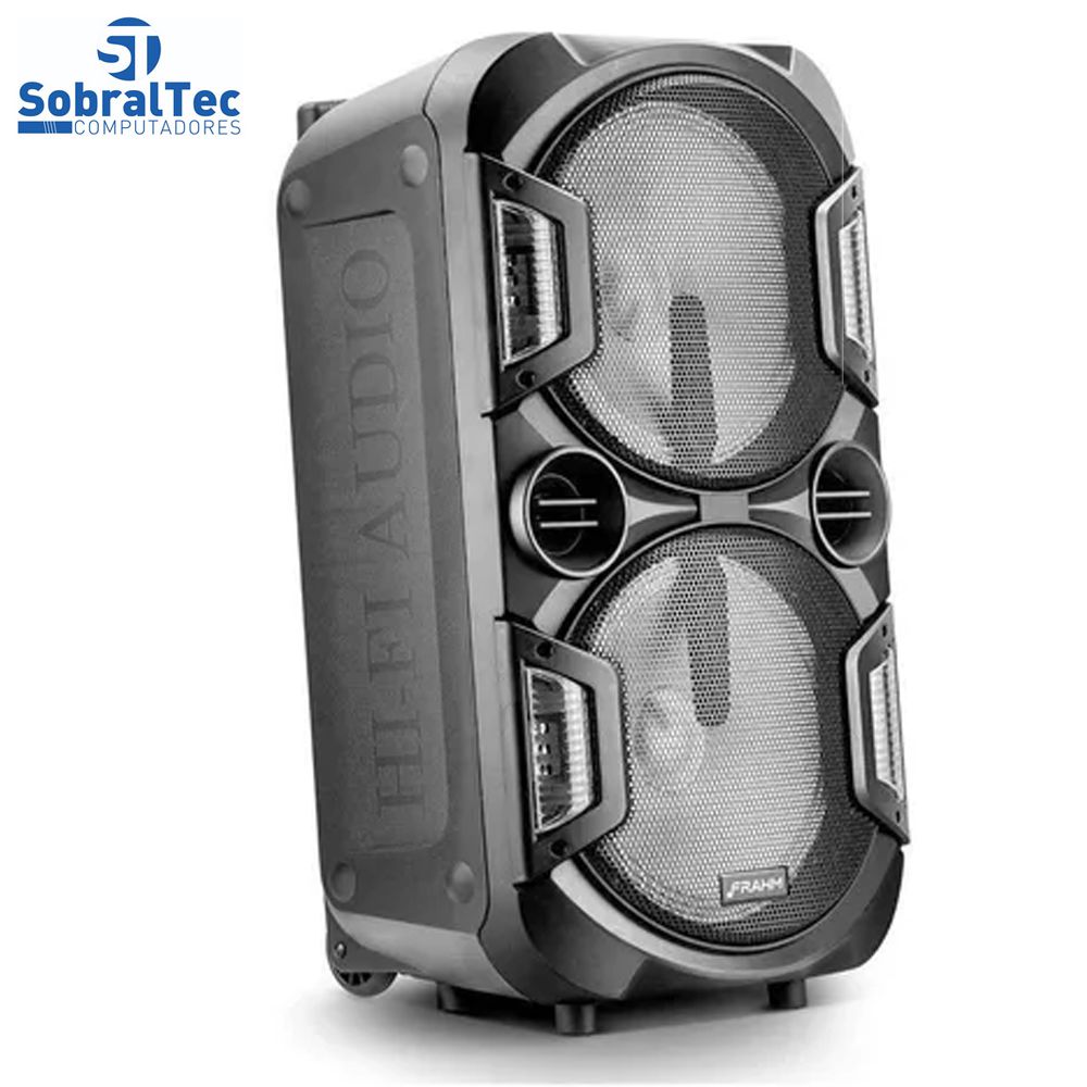 Caixa de Som Amplificada Multiuso Torre Frahm - TF 600 Bluetooth USB 900W - SobralTech