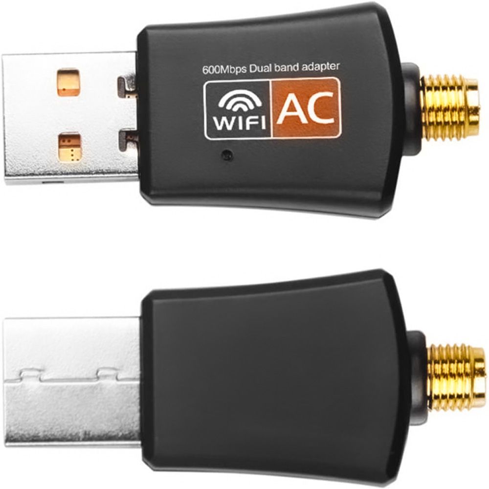 Nano Adaptador USB WiFi Ethernet Dongle WiFi Dongle 600Mbps 5Ghz ...