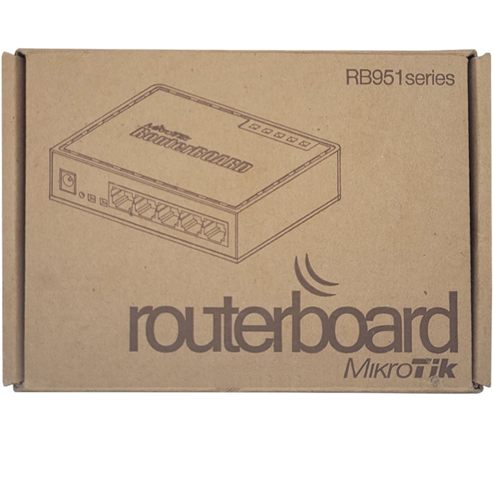Roteador Mikrotik Routerboard Rb951-2 (Semi Nova) - SobralTech