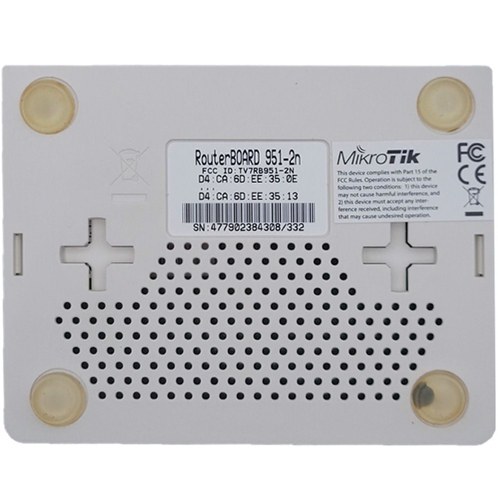 Roteador Mikrotik Routerboard Rb951-2 (Semi Nova) - SobralTech